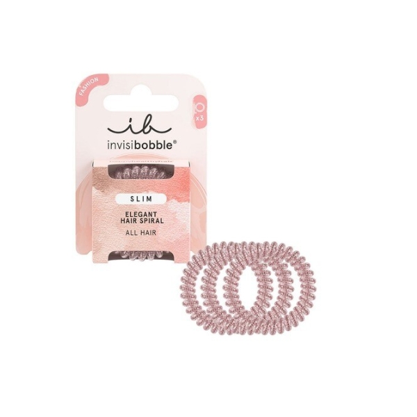Slim Pink Monocle x3 - invisibobble | Perfumes e Companhia