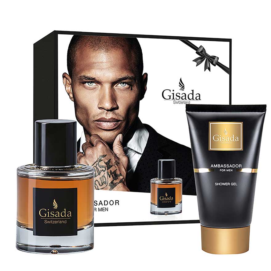 AMBASSADOR FOR MEN - Gisada Ambassador Men Set 50ml EDP + SG - GISADA ...