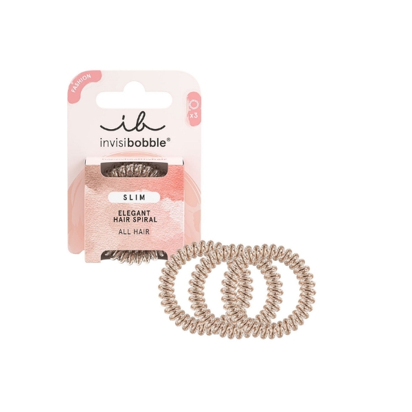 invisibobble Slim Of Bronze and Beads x3 - invisibobble | Perfumes e ...