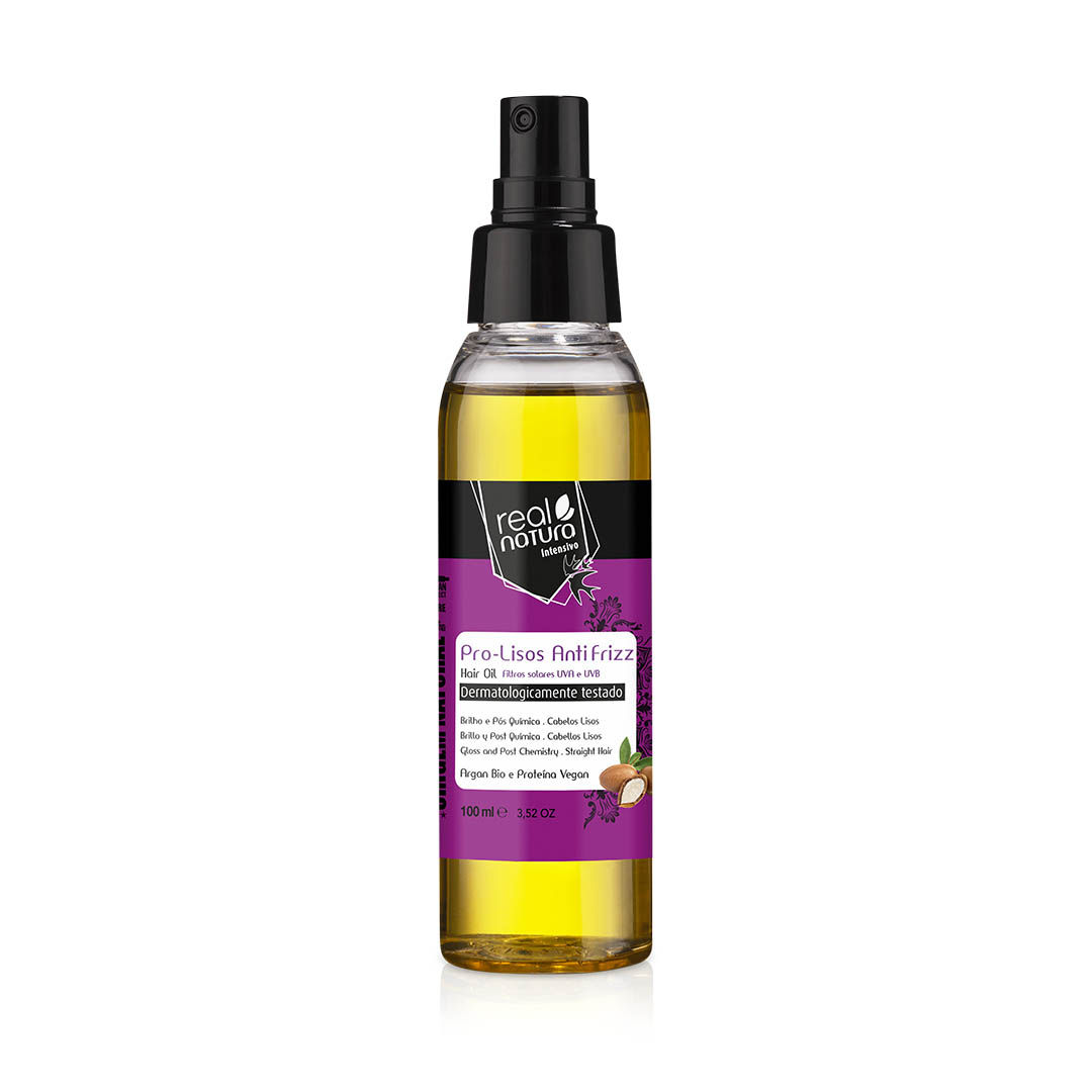 Pro lisos Anti frizz - Óleo - REAL NATURA | Perfumes e Companhia