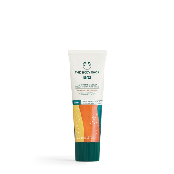 WELLNESS - BOOST HAND CREAM MANDRN & BERG - The Body Shop | Perfumes e ...