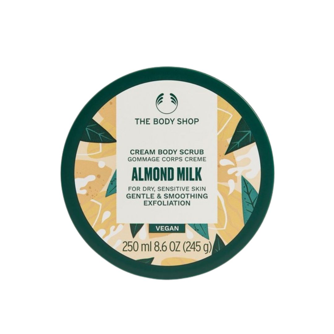 ALMOND MILK - Almond Milk Body Scrub - The Body Shop | Perfumes e Companhia